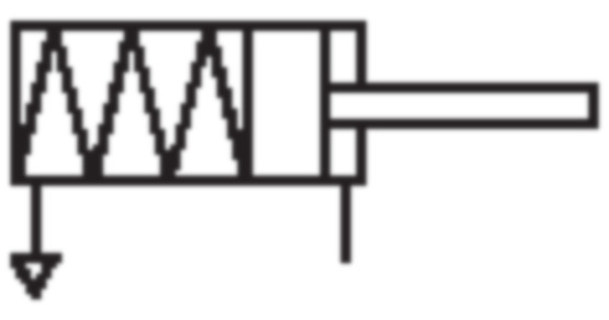 Aventics ICM-SA-025-0025-0-62 Pneumatic Linear Actuator | Pneumatic ...